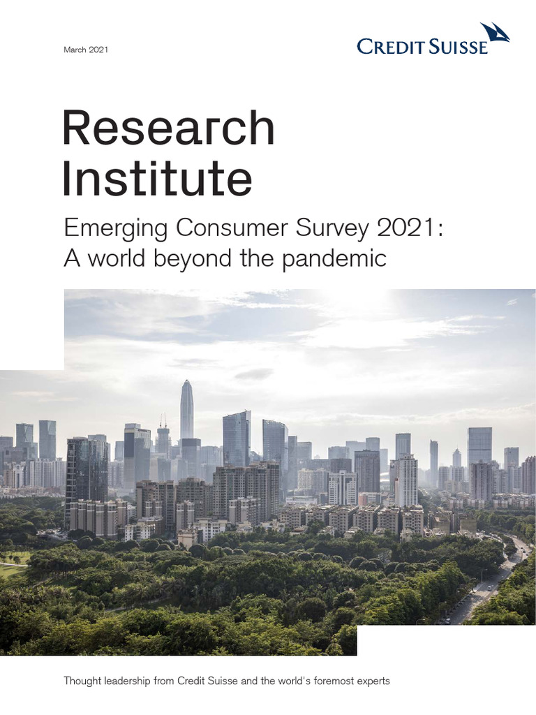 Emerging Consumer Survey 2021 | PDF | Survey Methodology | Consumption ...