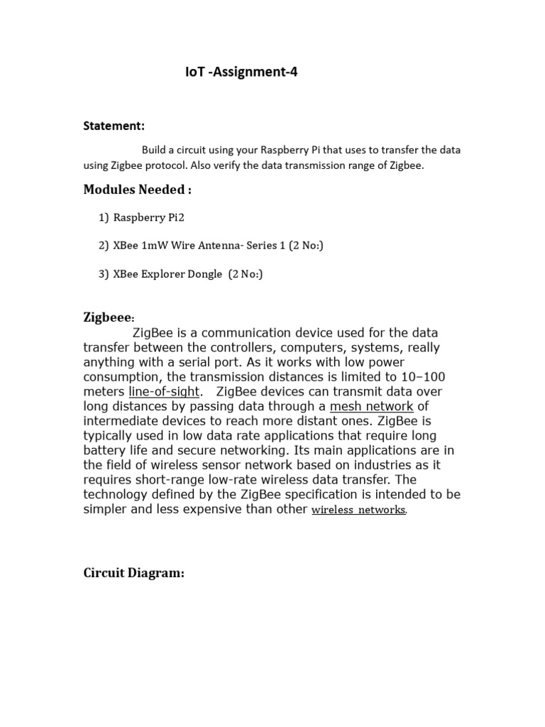 IOT Application Using Raspberry Pi | PDF