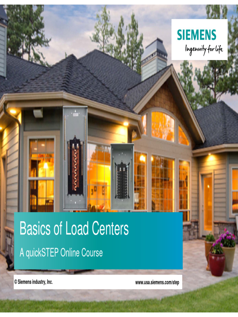 Basics of Load Centers | PDF | Electrical Wiring | Electric Arc