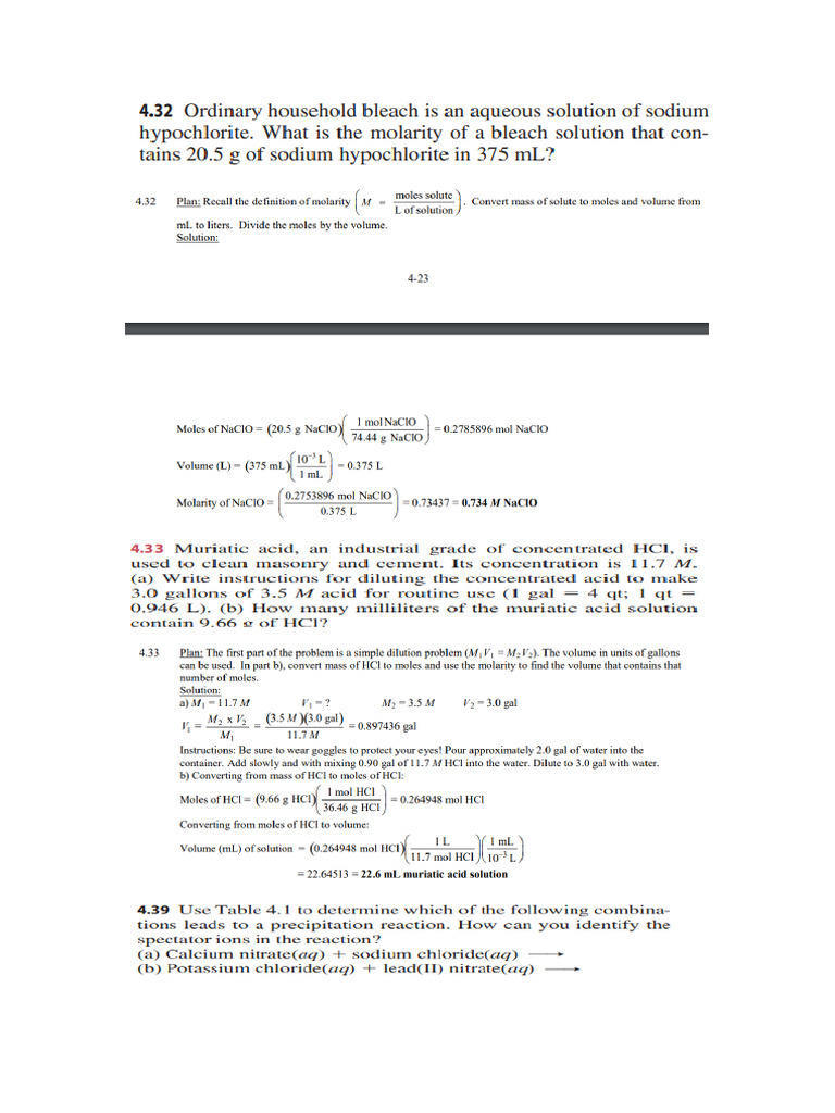 Suggested Problems Ch4 | PDF