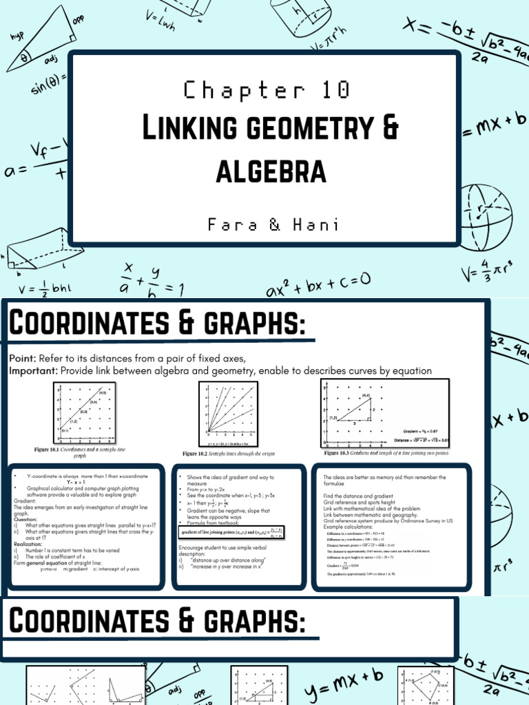 T9 - CHP10 - Linking Geometry and Algebra | PDF