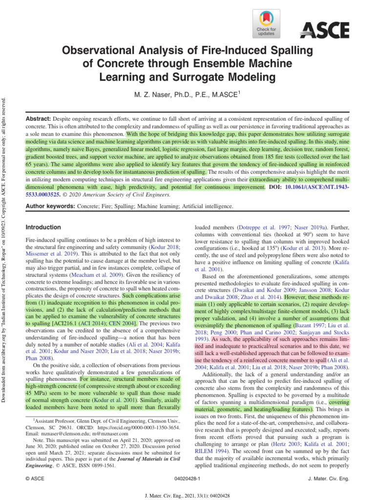 Paper 1 (Naser) | PDF | Machine Learning | Logistic Regression