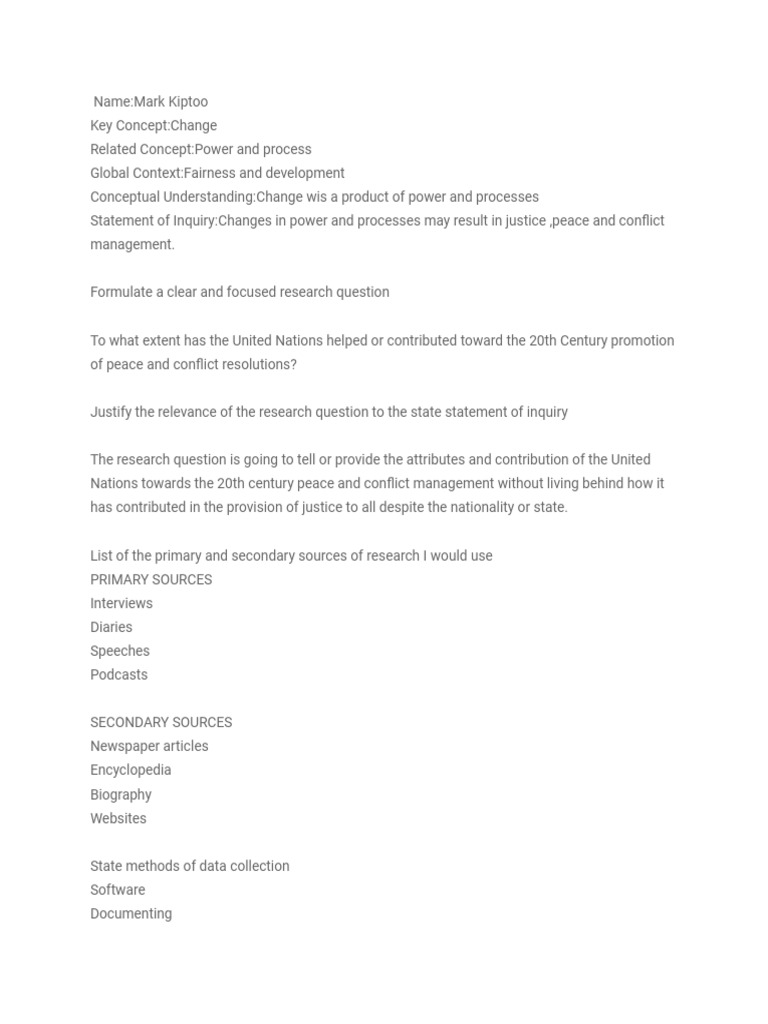 Humanities Un Action Essay Sample | PDF | Peacekeeping | United Nations