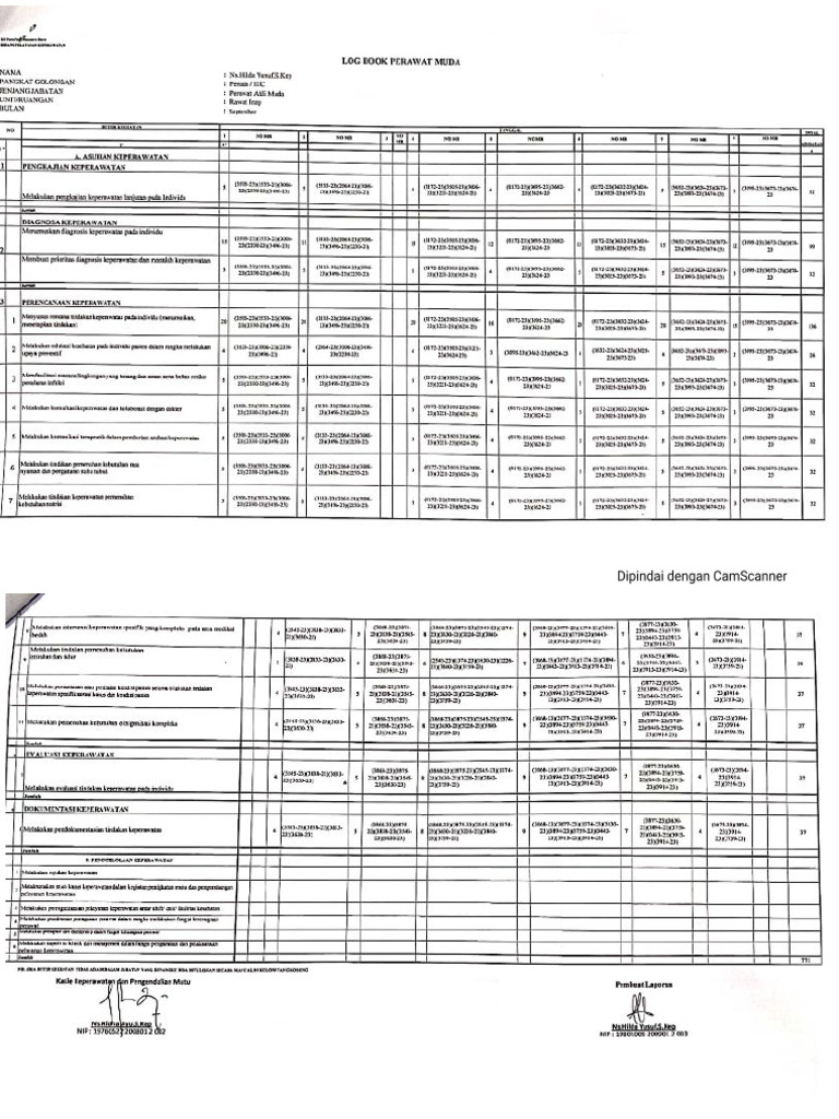 Logbook September 2023 | PDF
