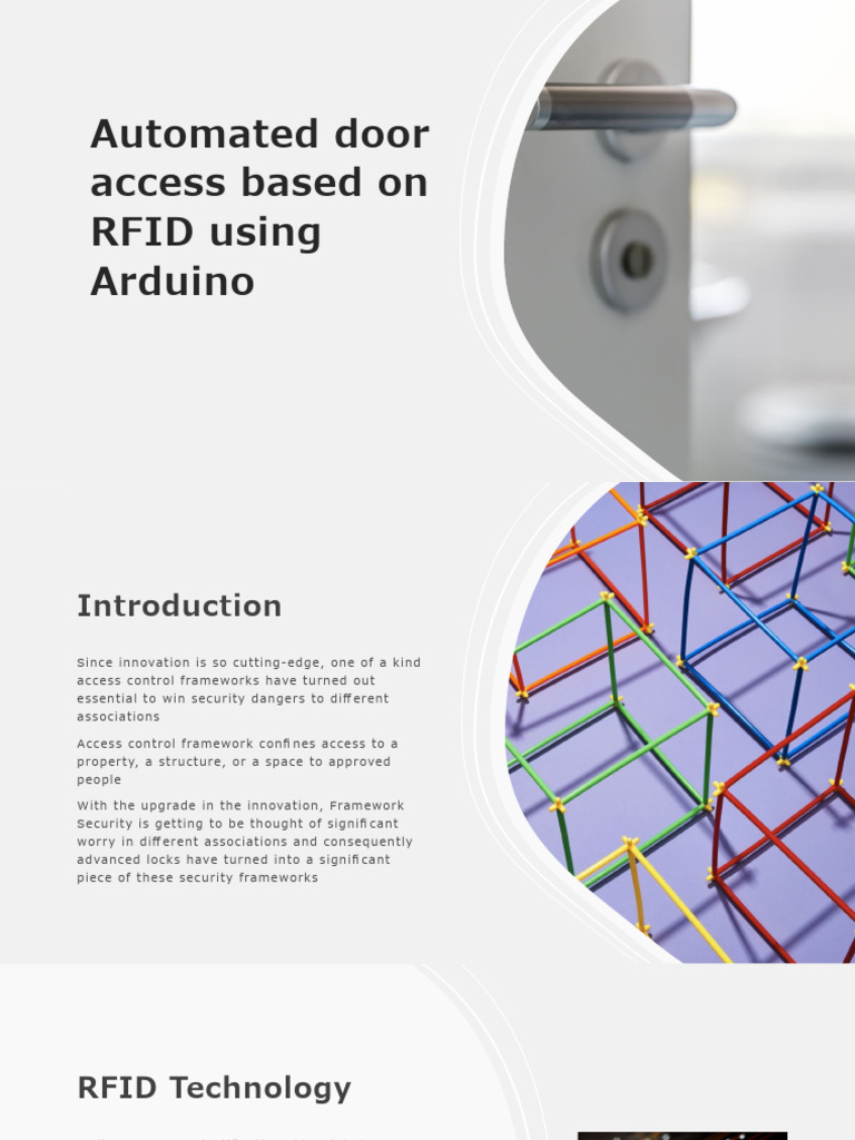 arduino | PDF | Radio Frequency Identification | Arduino