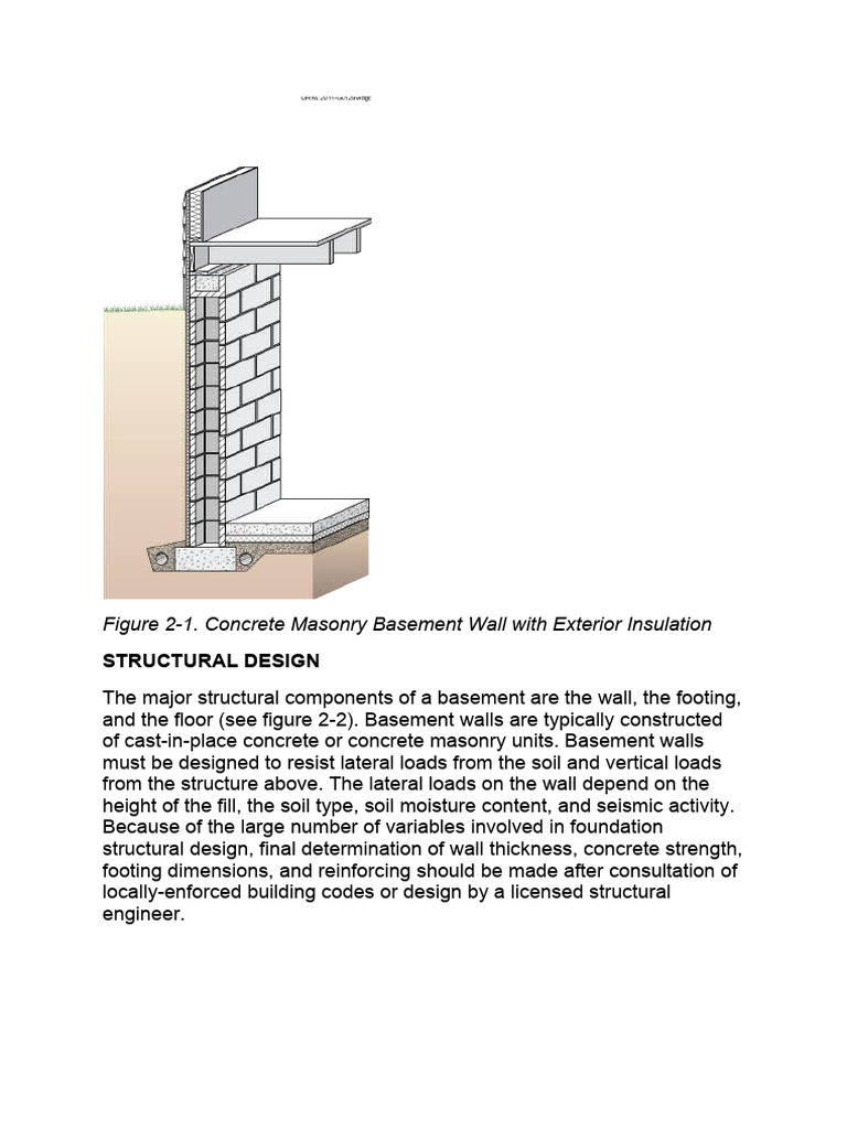 Basement design | PDF