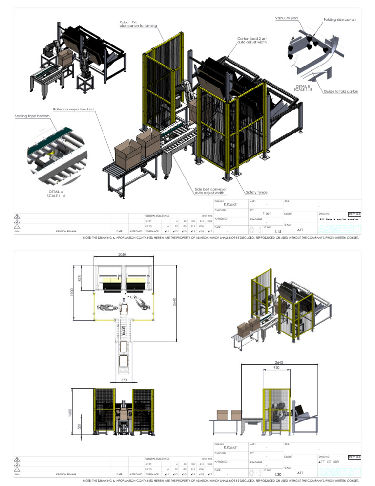 Concept RSC Robotic Carton Erector-BAXTER | PDF | Manufactured Goods ...