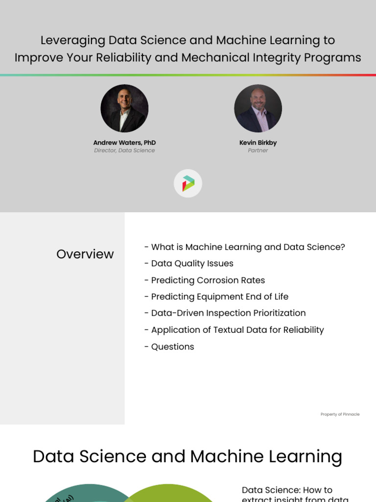Slides - Leveraging Data Science and Machine Learning To Improve Your ... Slides - Leveraging Data Science and Machine Learning To Improve Your ...