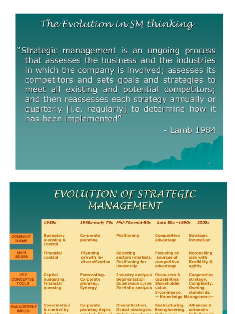 Evolution of Strategy | PDF
