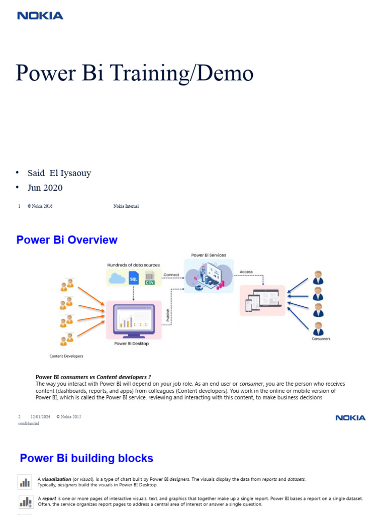 Power BI presentation | PDF | Information Retrieval | Computer Engineering