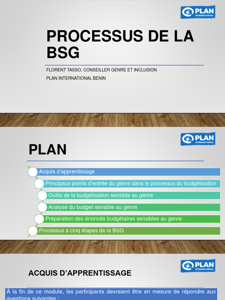 Module - Processus de La BSG | PDF