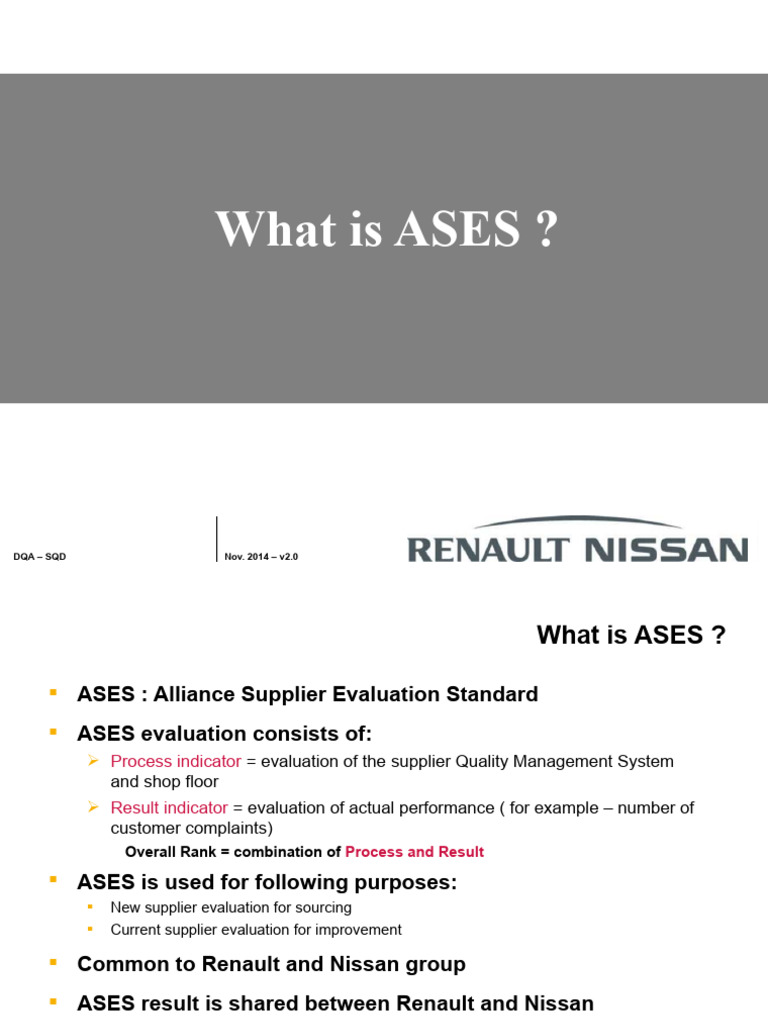 Understanding ASES Evaluation Standards | PDF