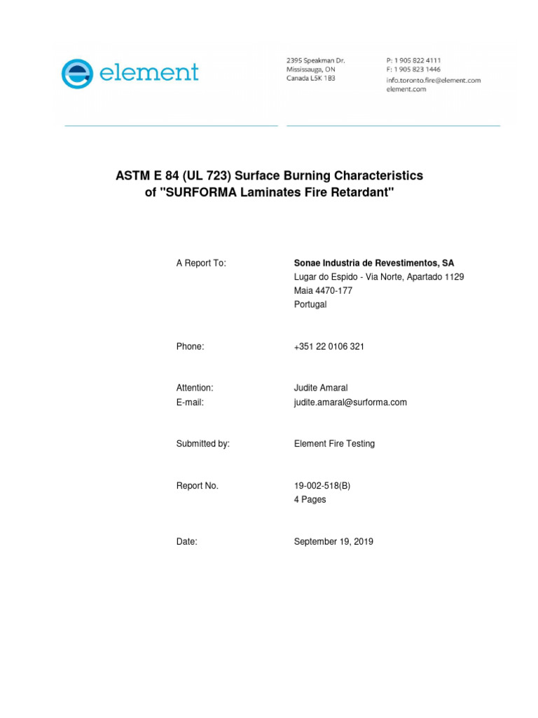 FR Astm E84 en | PDF