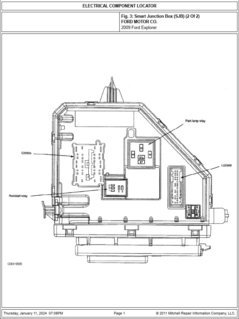2009 Ford Explorer Smart Junction Box | PDF