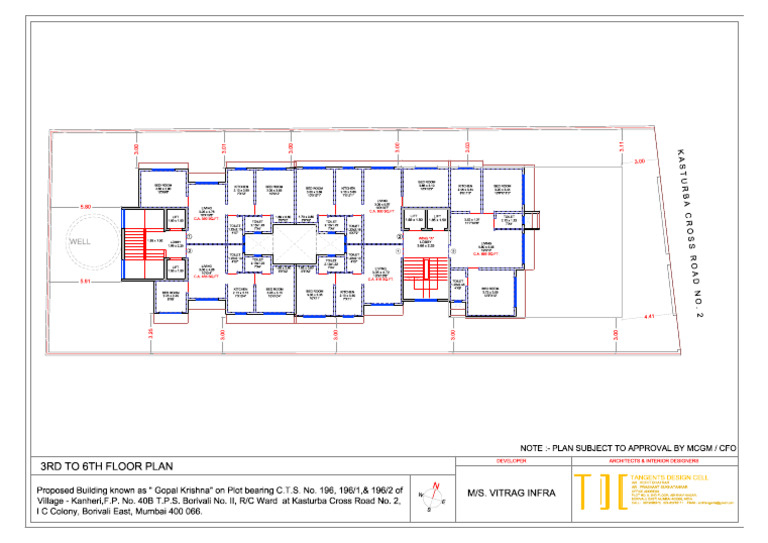 3rd To 6th Floor Plan | PDF