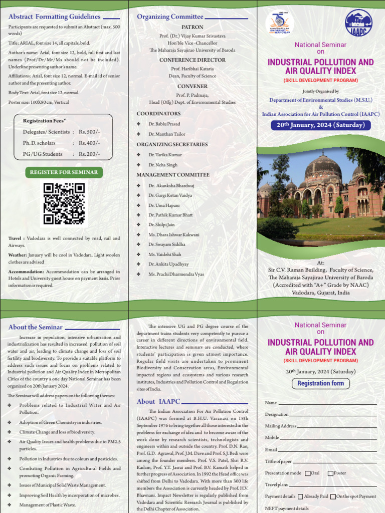 Air Pollution_Brochure Jan 2024 | PDF | Environmental Issues | Natural ...