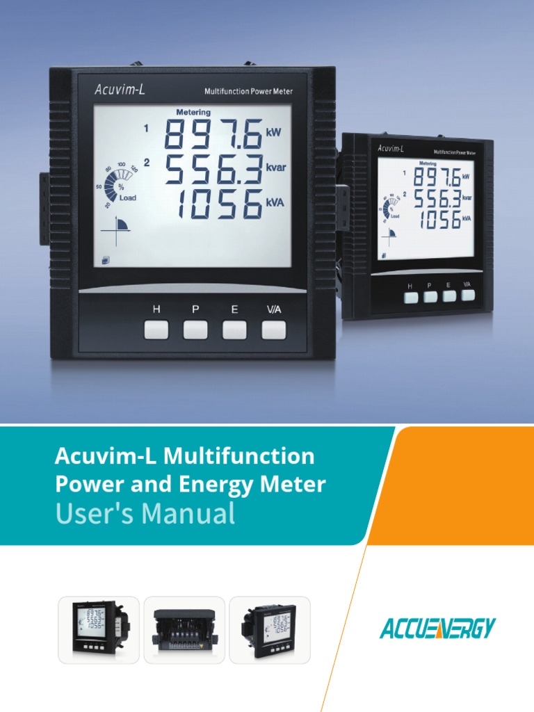 Acuvim-L-Multifunction-Power-and-Energy-Meter-User-Manual | PDF | Power ...