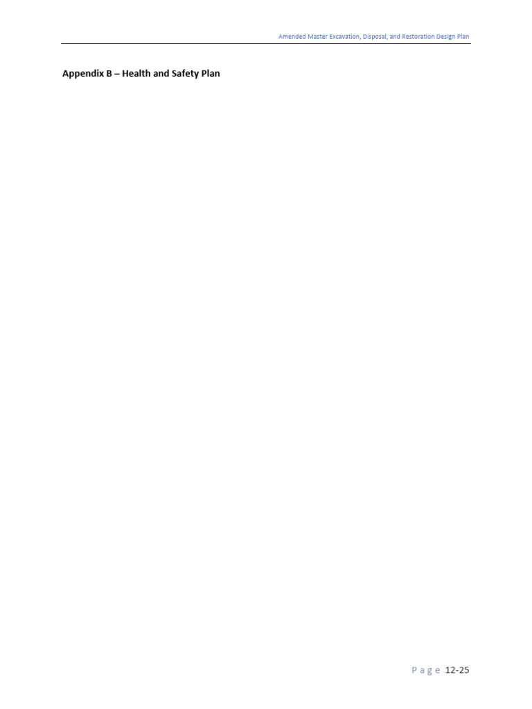 Appendix B Parsons Health and Safety Plan | PDF | Personal Protective ...