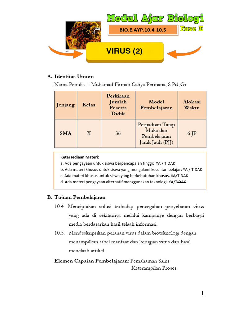 Contoh MA Problem Based Learning | PDF