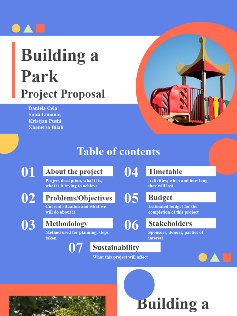 Building A Park | PDF