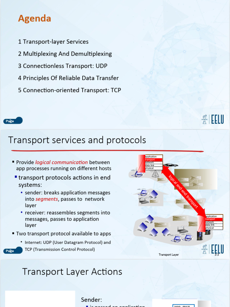 TCP UDP م | PDF | Transmission Control Protocol | Port (Computer Networking)