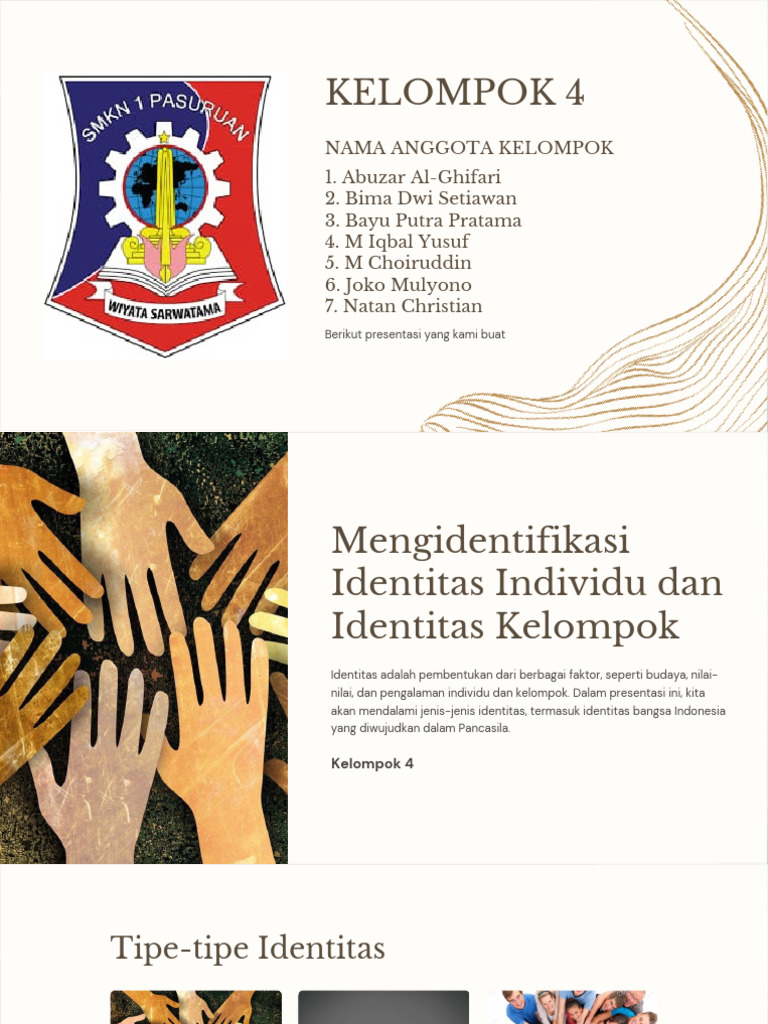Identitas Individu dan Kelompok Sosial | PDF