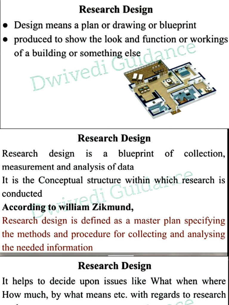 Research Design and Experimental Research Design | PDF