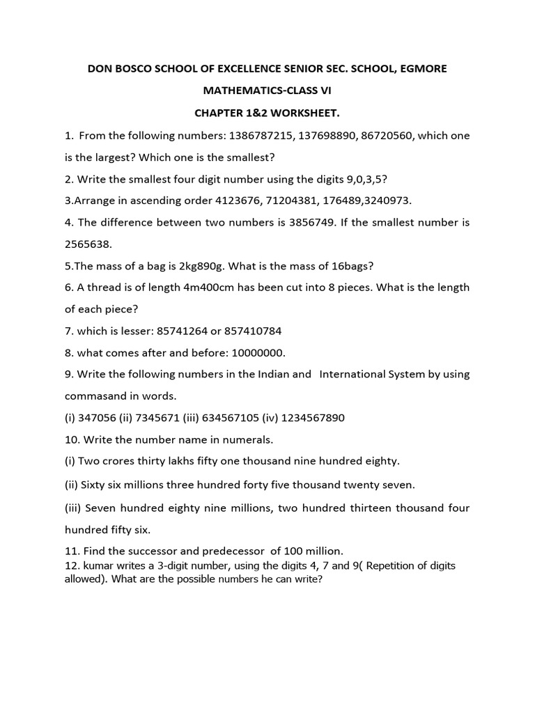 Chapter 1 2 Worksheet Edited Pdf