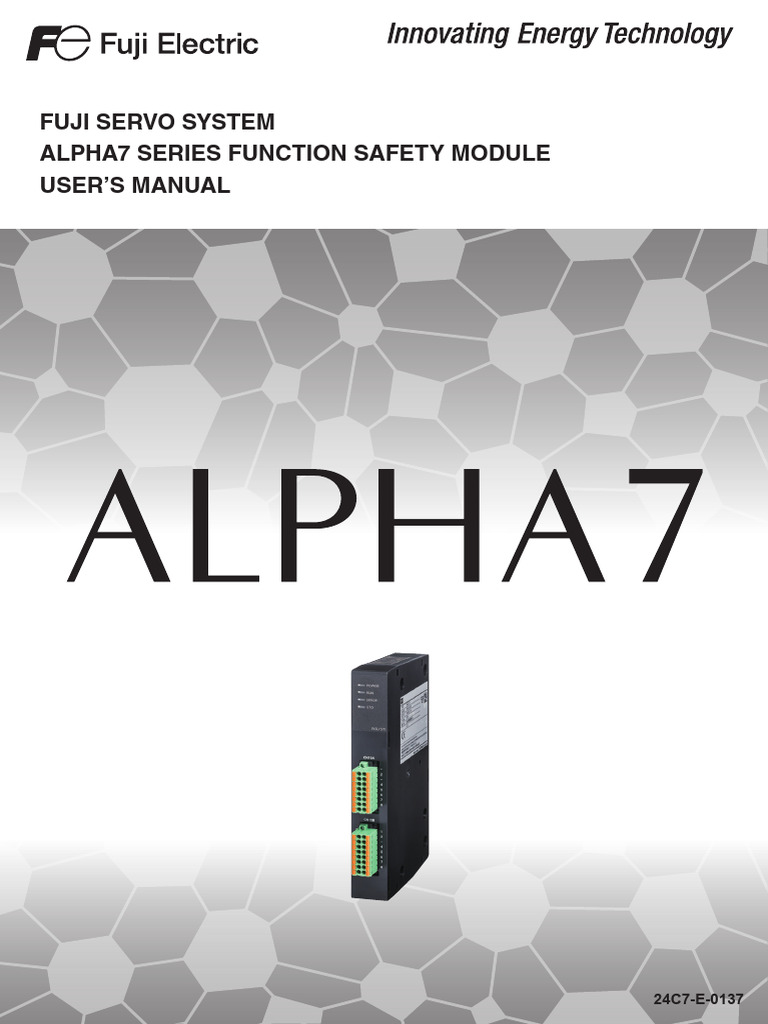 ALPHA7 Series Function Safety Module User's Manual - hkn7nzwlnr | PDF ...
