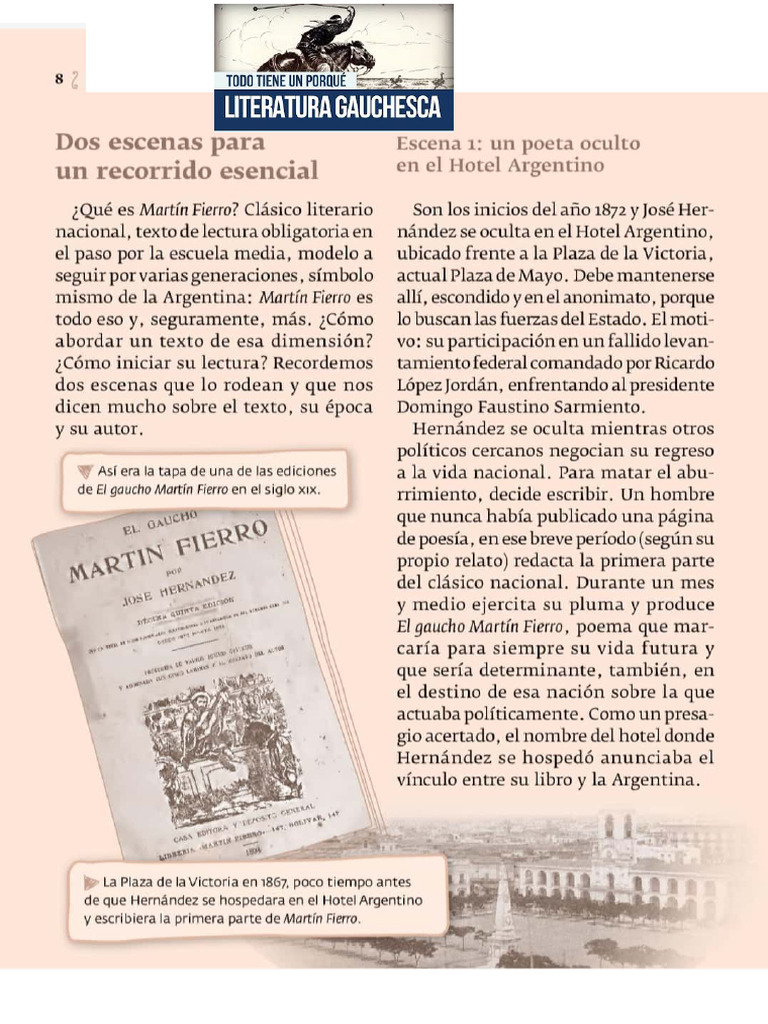 Gauchesca Teoría | PDF