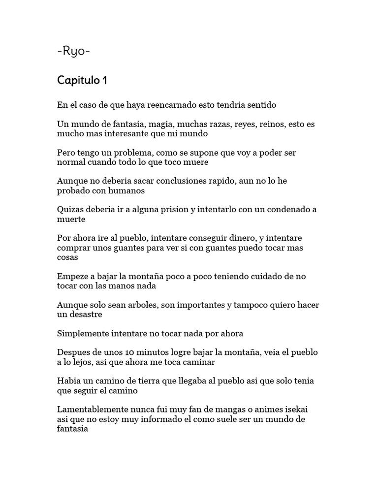 Ryo Cap 1 | PDF