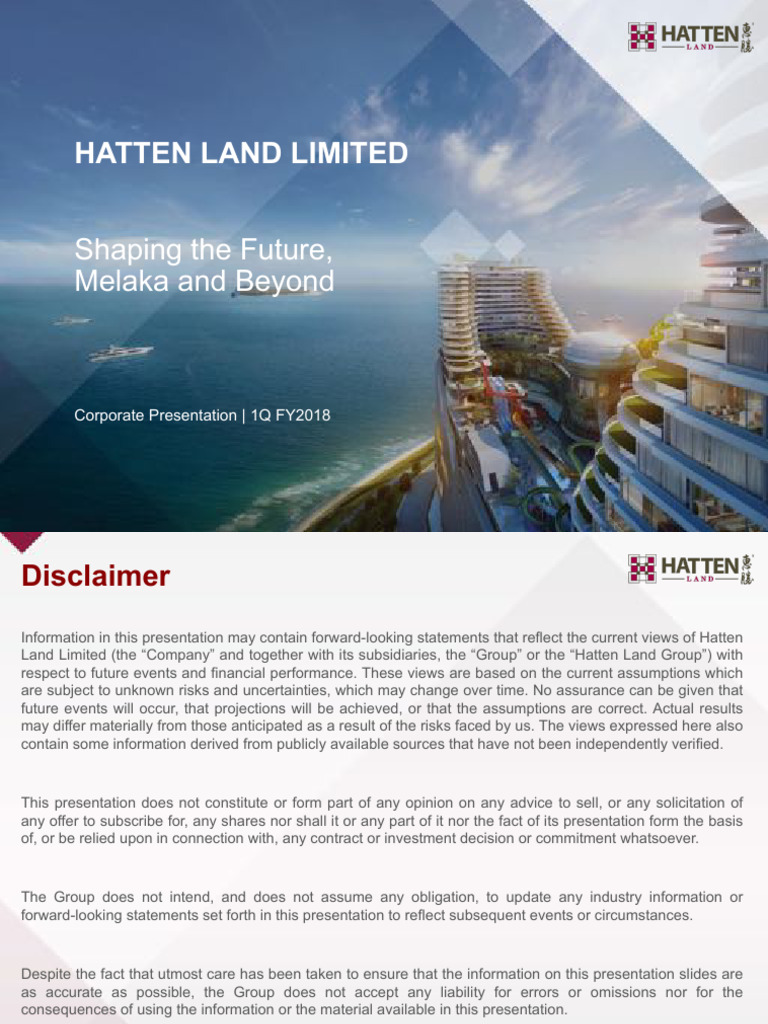 2017.11.27 - Hatten Land Corp Slides Q1 2018 | PDF