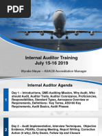 AAR M-1003 Certification Overview | PDF | Audit | Quality Assurance