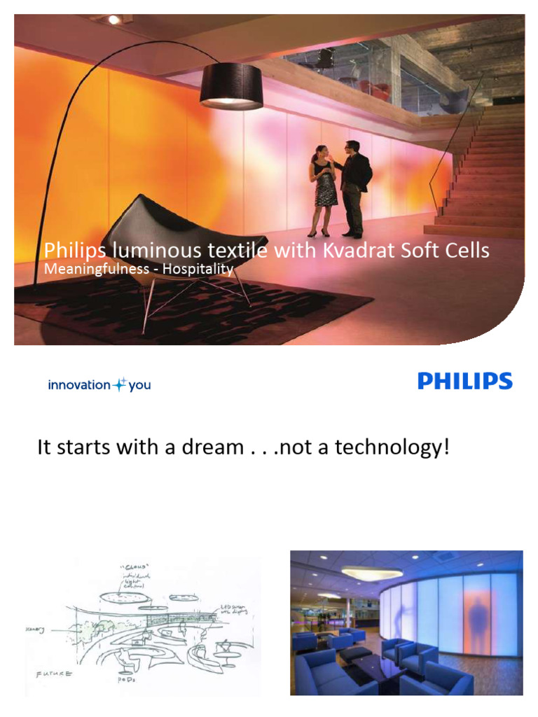 Philips Luminous Textile - MeaningfulSolutions - Hospitality | PDF ...