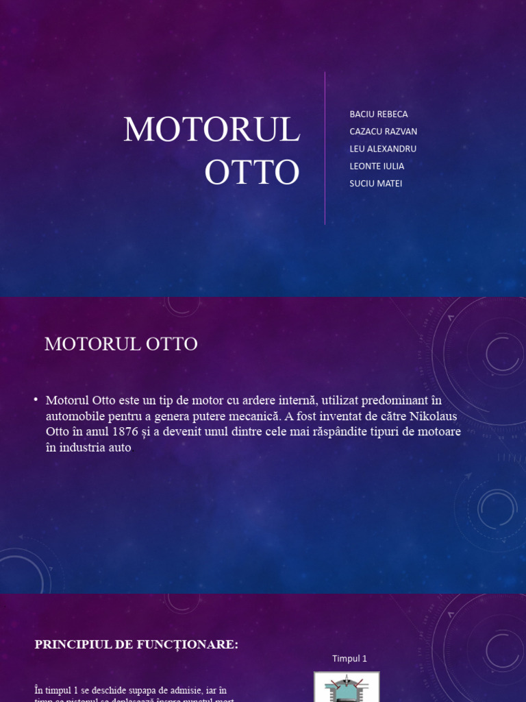 Motorul Otto | PDF
