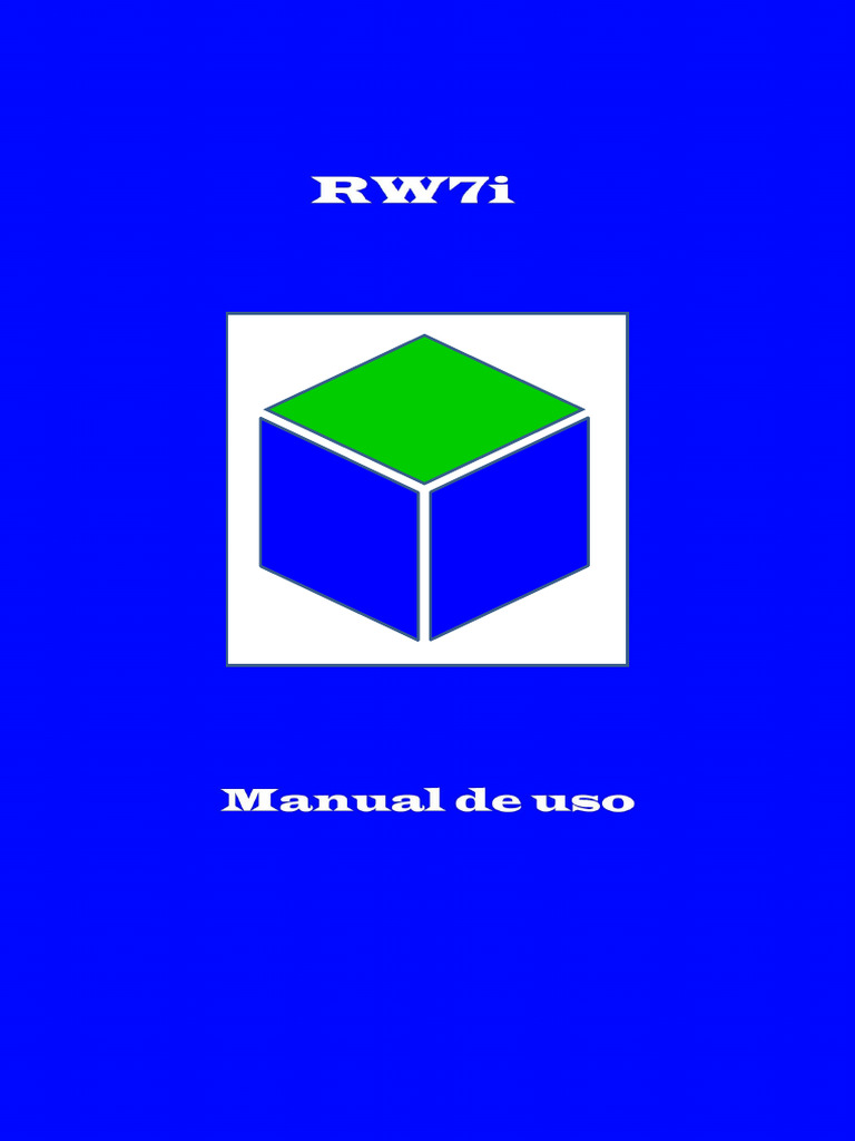 Manual RW7 I | PDF