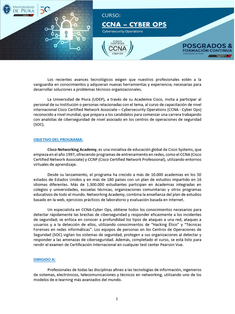 Documento-Informativo-Cyber-Ops | PDF | La seguridad informática ...