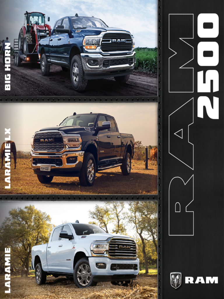 Ficha Tecnica Ram 2500 | PDF | Tracción en las cuatro ruedas | Eje