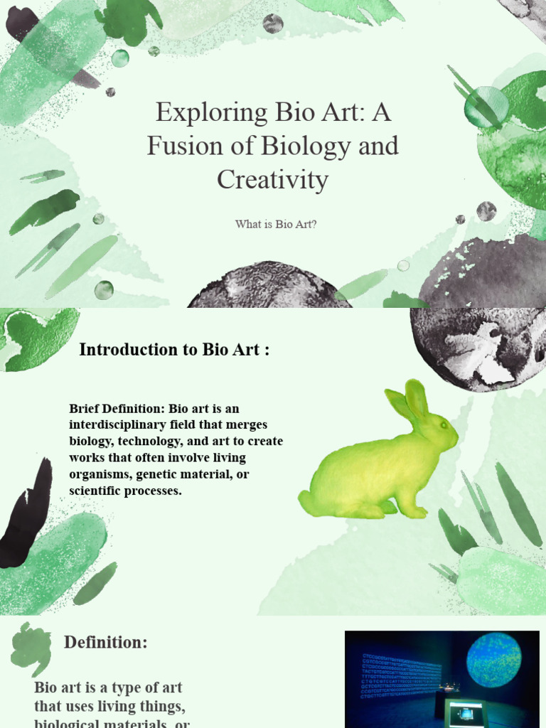 Exploring Bio Art | PDF | Biology | Science