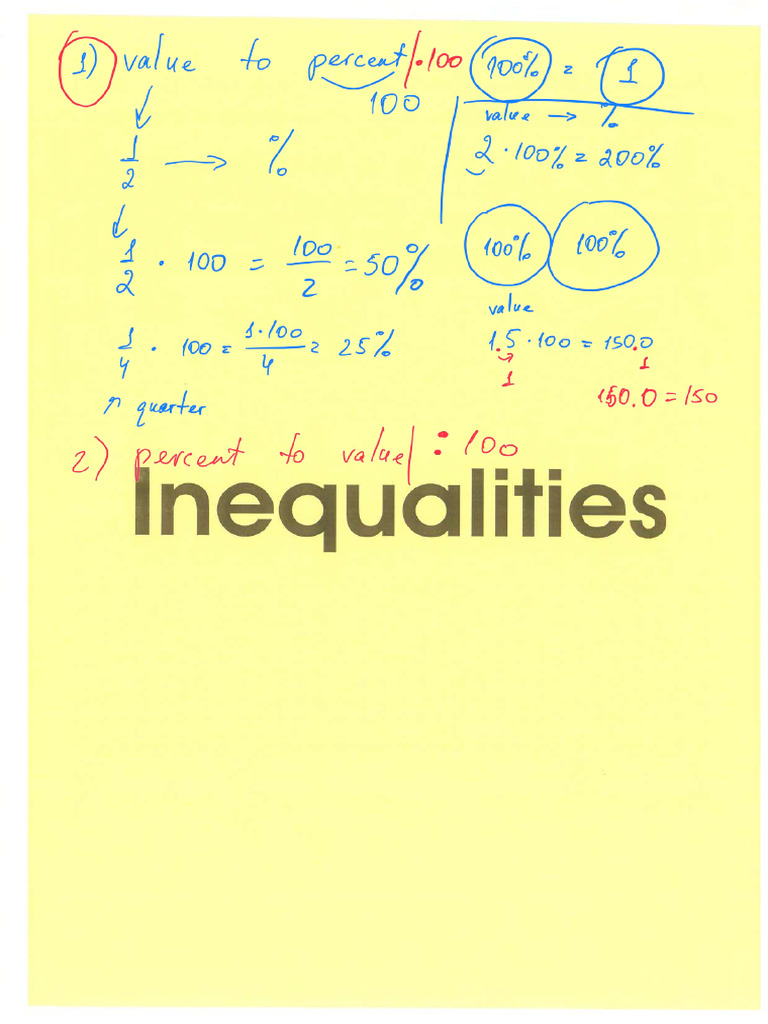 Inequalities | PDF
