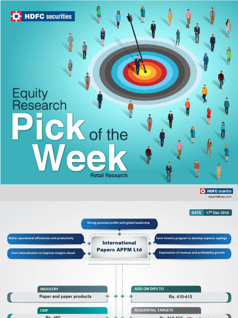 International Paper - Pick of The Week - 171218 | PDF | Paper | Private ...