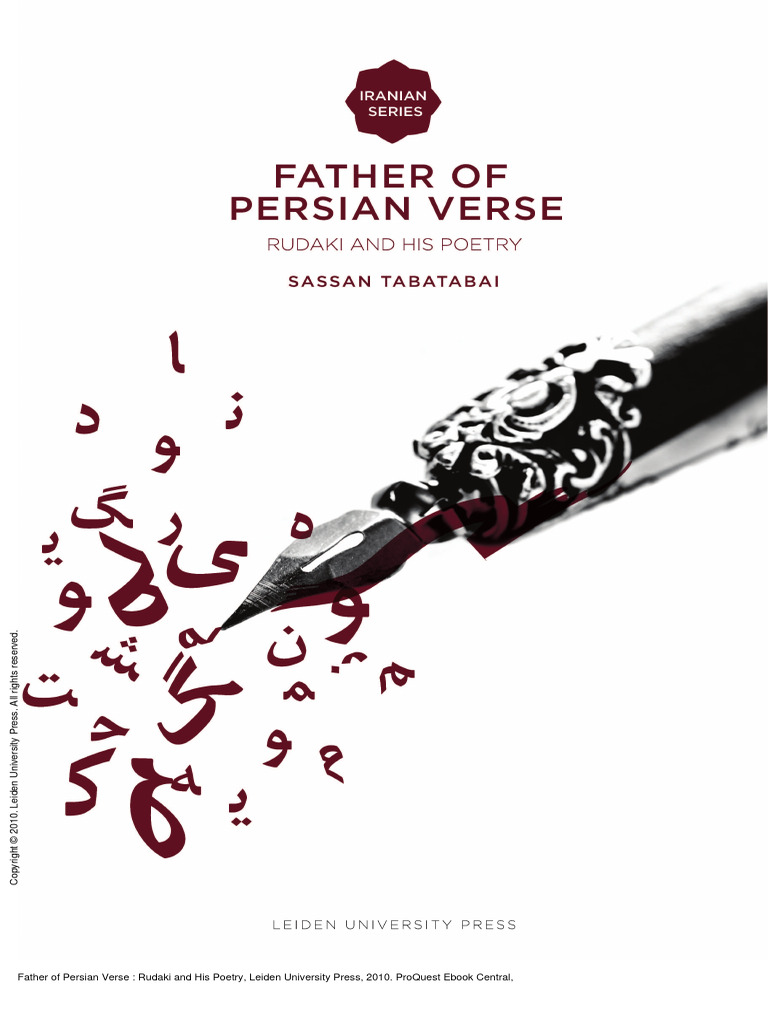 Father of Persian Verse Rudaki and His Poetry (Sassan Tabatabai) (Z ...