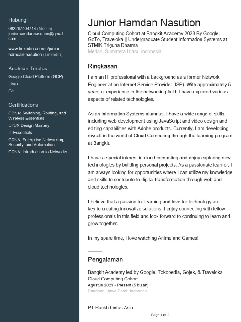 Profile_3 | PDF | Cisco Certifications | Computer Networking