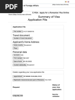UK - VFS Checklist | PDF | Document | Government And Personhood