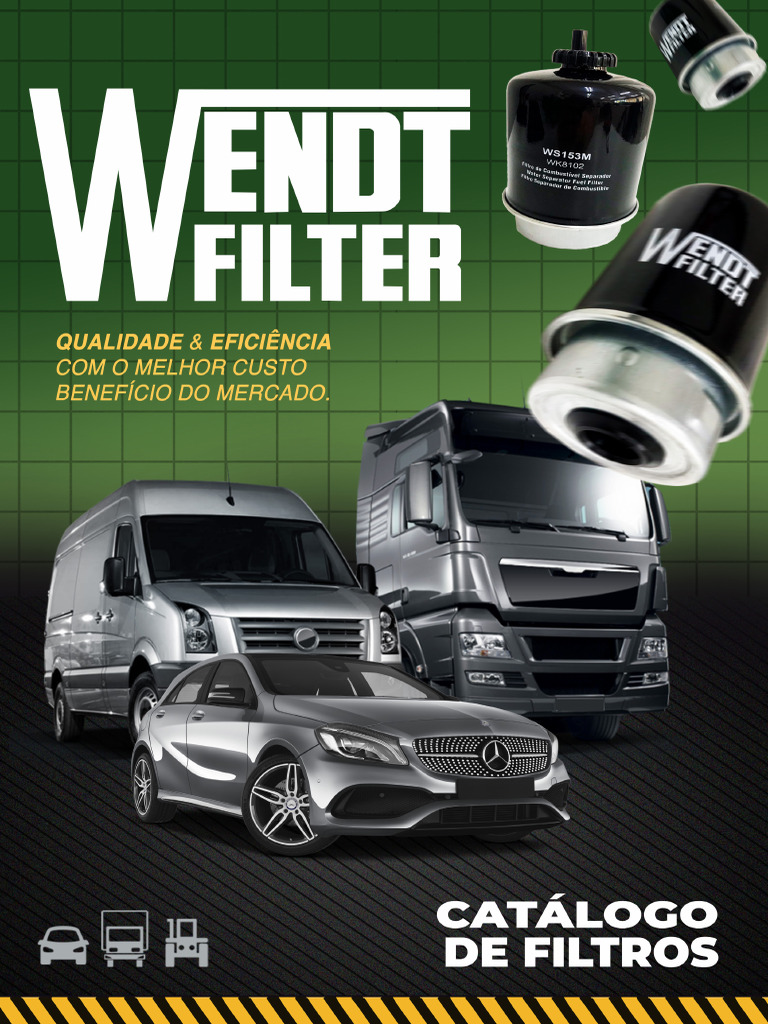 Catalogo Wendt Filter | PDF | Motores | Turbocompressor