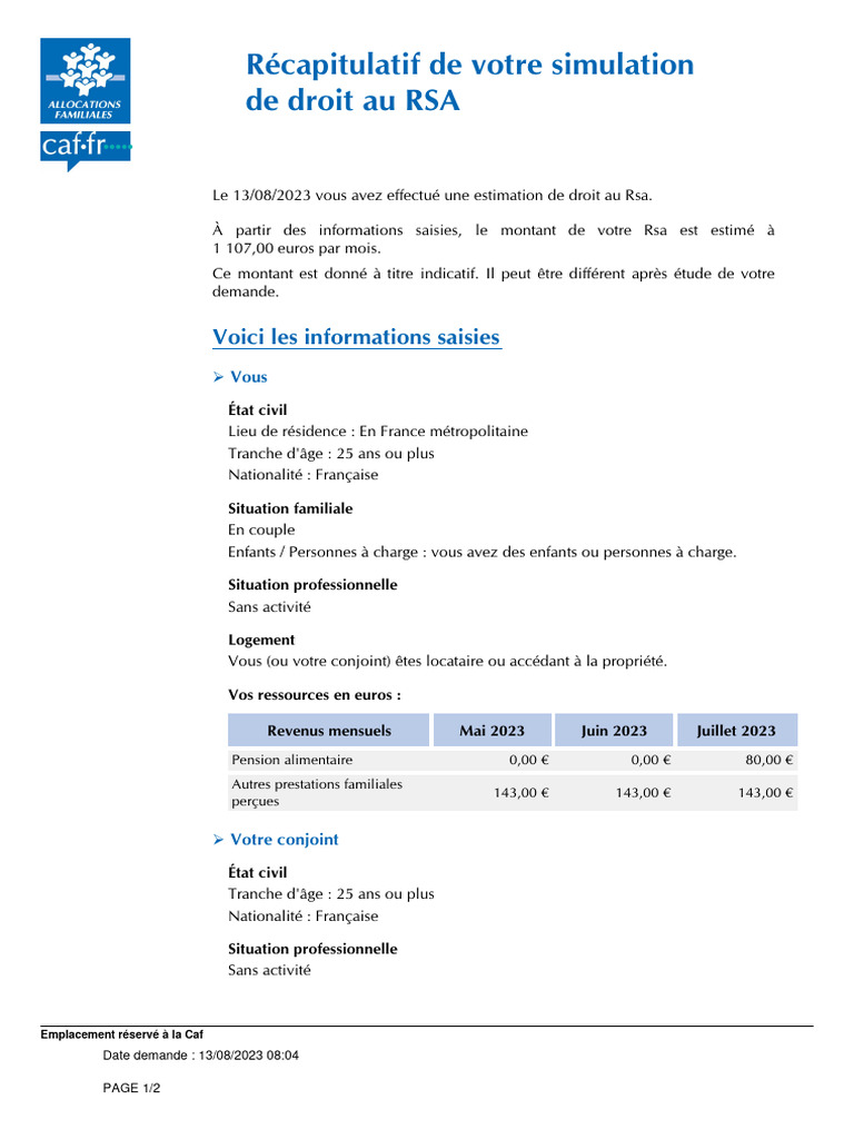 Simulation RSA | PDF