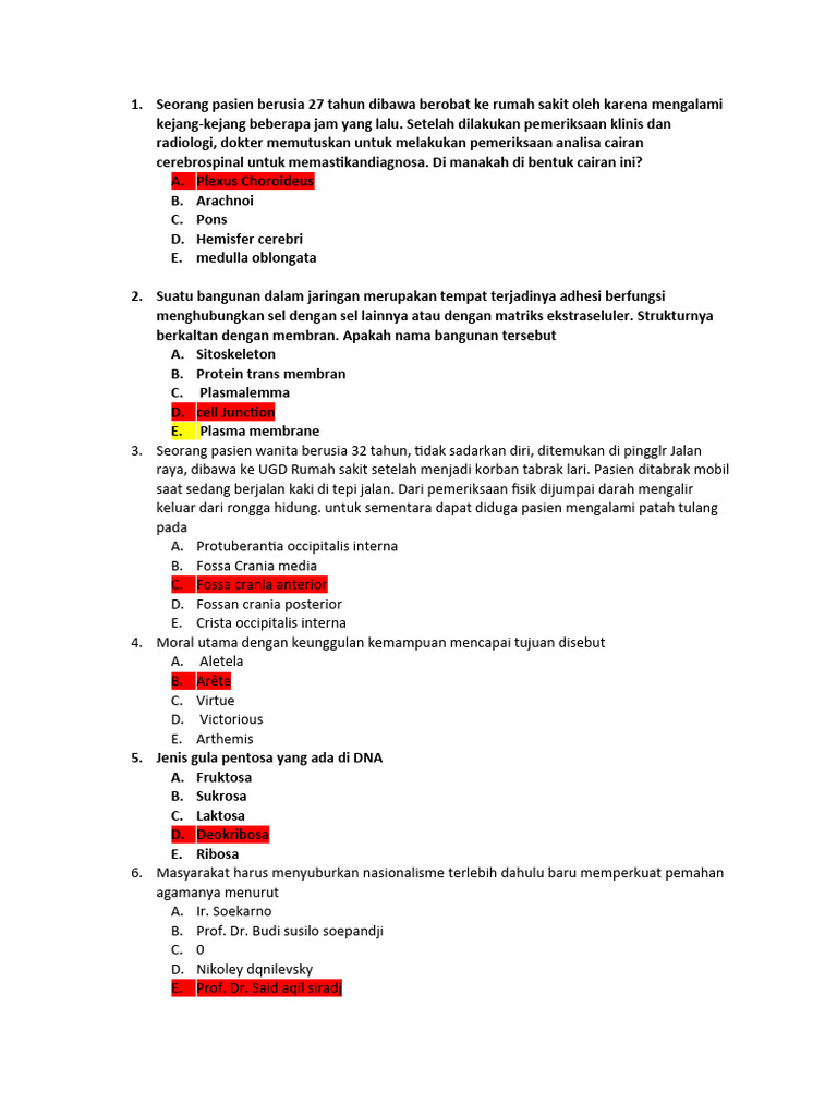 Blok Ikd 1 2020 | PDF | Sains & Matematika