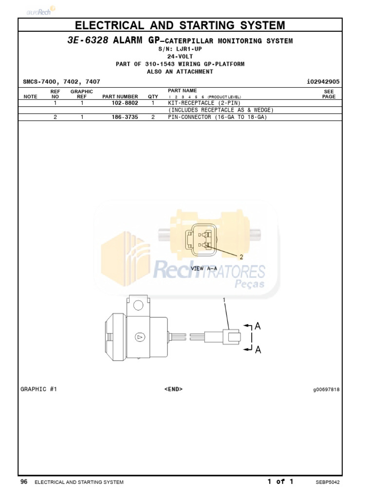 Electrical & Starting System Parts | PDF | Electrical Connector | Screw