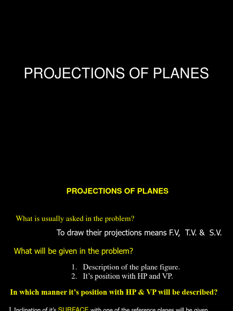 Unit 3 Projection-of-planes | PDF