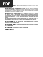 Videoke Curfew Ordinance 2024 | PDF | Local Ordinance | Government